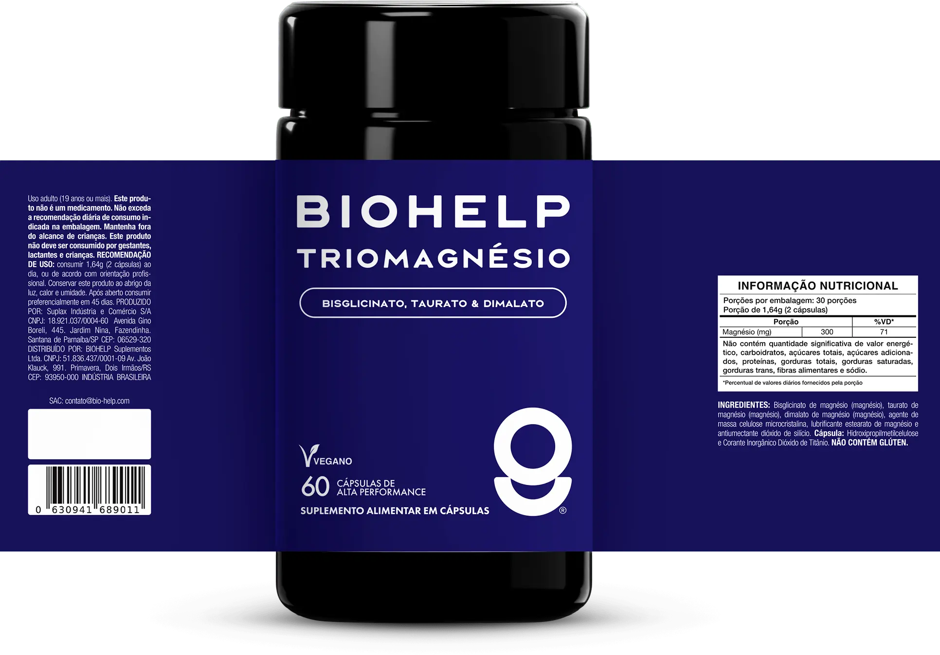 Triomagnésio - BIOHELP – Biohelp